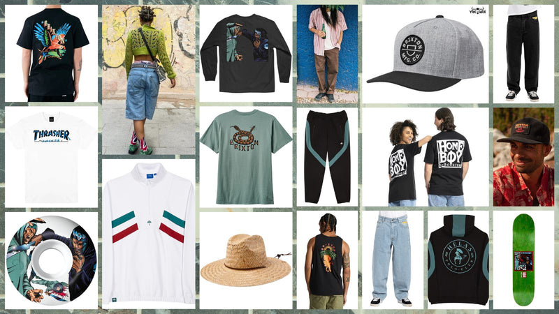 Branded Skate Clothing and Components SP 2024 Now at Yakwax