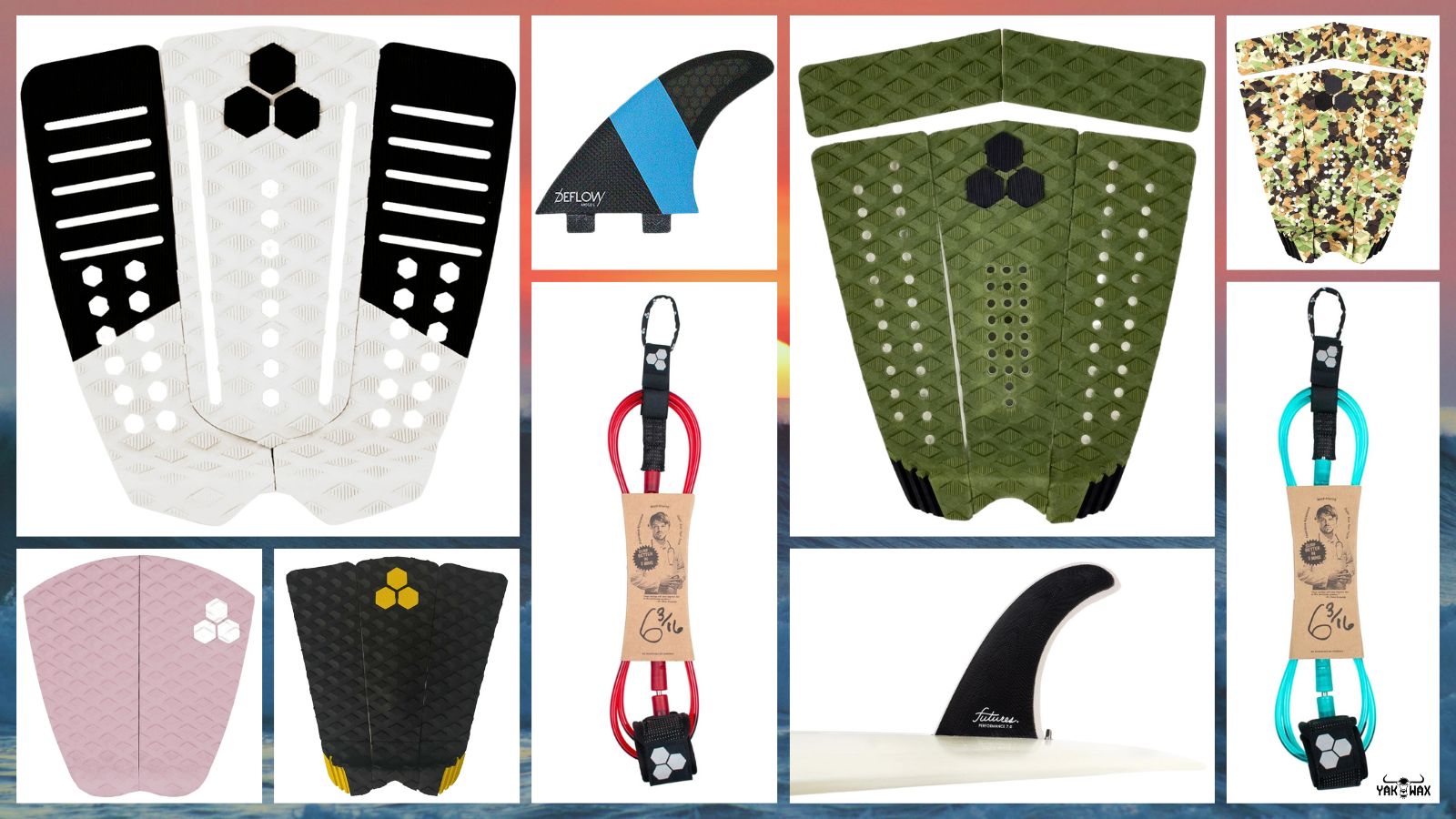 Branded Surfing Equipment Fall 2023 Drop is now at Yakwax!