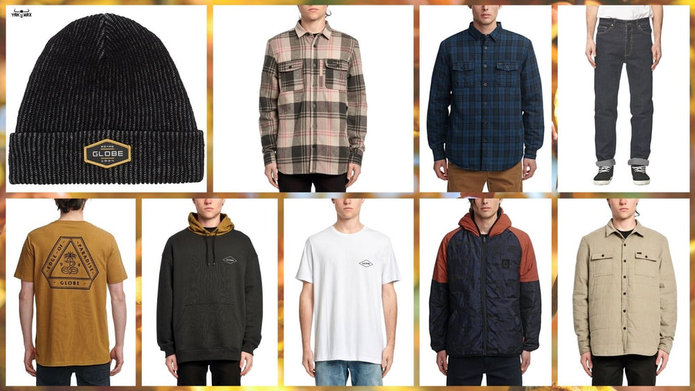 Globe Clothing & Accessories Fall 2020 Drop Now Available at Yakwax!