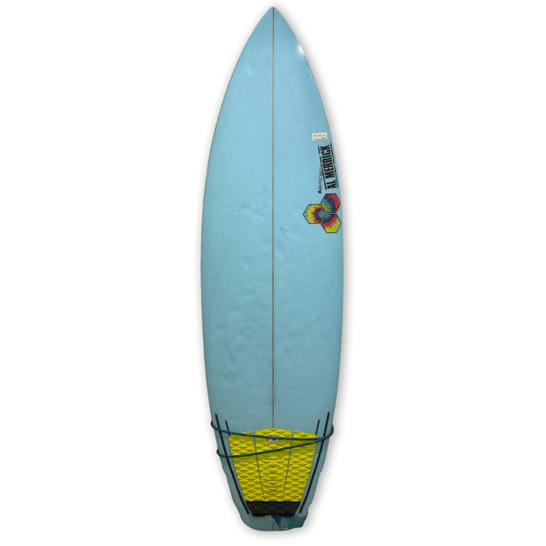 Channel Islands 5'10 #4 Second Hand Shortboard - 32.1L - Sky Blue - Yakwax