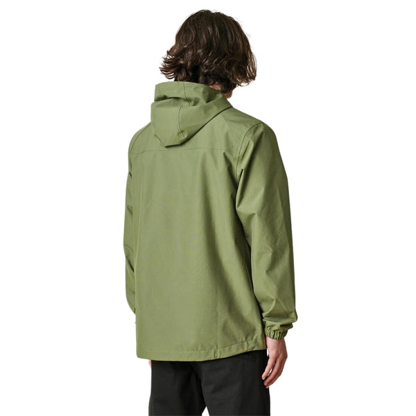 Globe Breaker Spray Jacket - Olive | Free UK Delivery - Yakwax