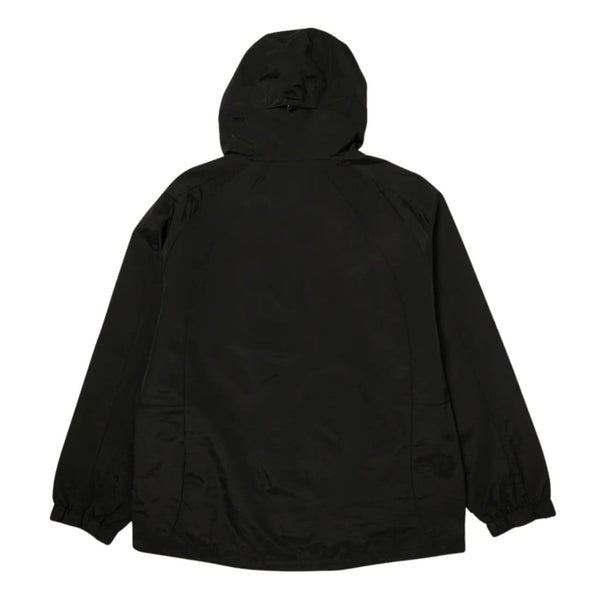 Huf All Caps Shell Jacket - Black | Free UK Delivery - Yakwax