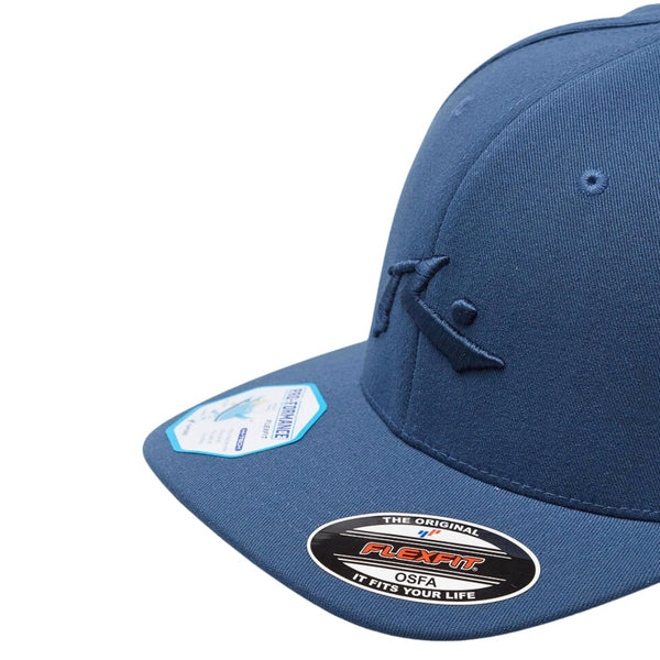 Rusty Chronic 4 Flexfit Cap - China Blue | Free UK Delivery Available ...