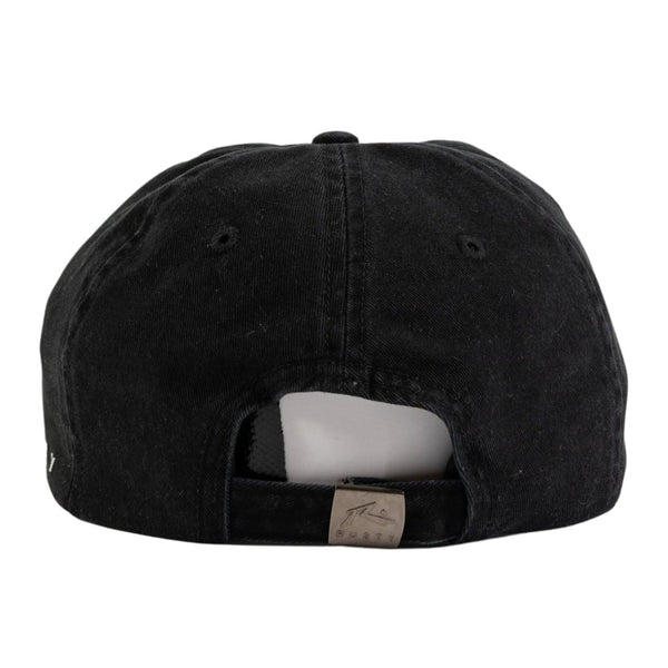 Rusty Signature Dad Cap - Black | Free UK Delivery Available - Yakwax