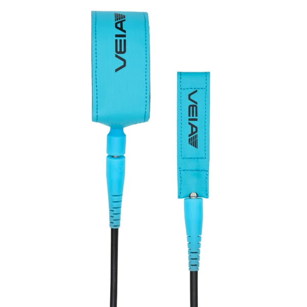 Veia 6Ft JJF Pro Comp 5mm Surfboard Leash - Bright Blue/Night | Free UK ...