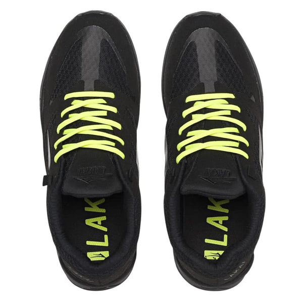 Lakai Evo 2.0 Shoes - Black/Neon Green Suede | Free UK Delivery - Yakwax
