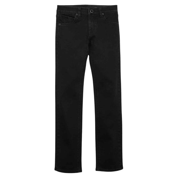Volcom Youth Boys Vorta Denim Jeans - Blackout | Free UK Delivery ...