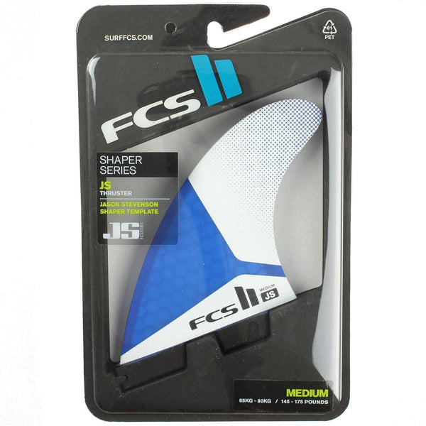 FCS II JS PC Medium Tri Surfboard Fins | Free UK Delivery Available ...