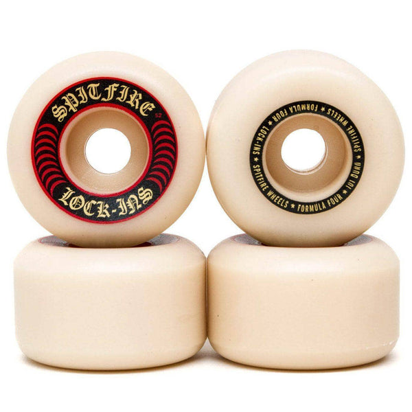 Spitfire Formula Four 101 Duro Lock-Ins Skateboard Wheels 52mm | Free ...
